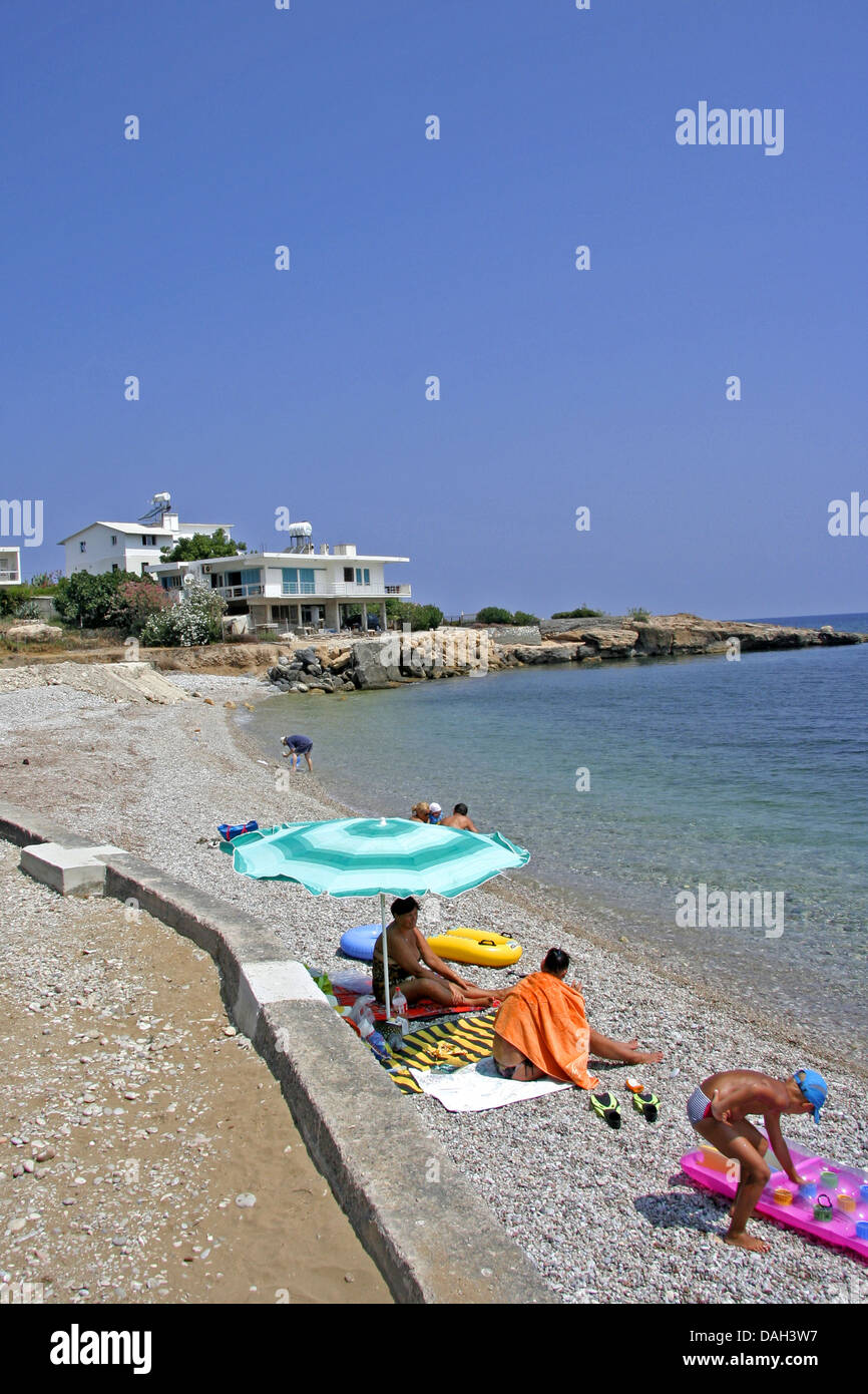 Bamboo Beach Alsancak Kyrenia North Cyprus Stock Photo - Alamy