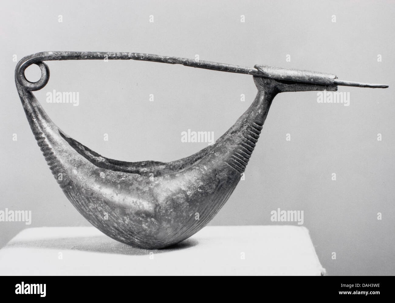 A bronze fibula from the LACMA collection, showcasing ancient fastening ...