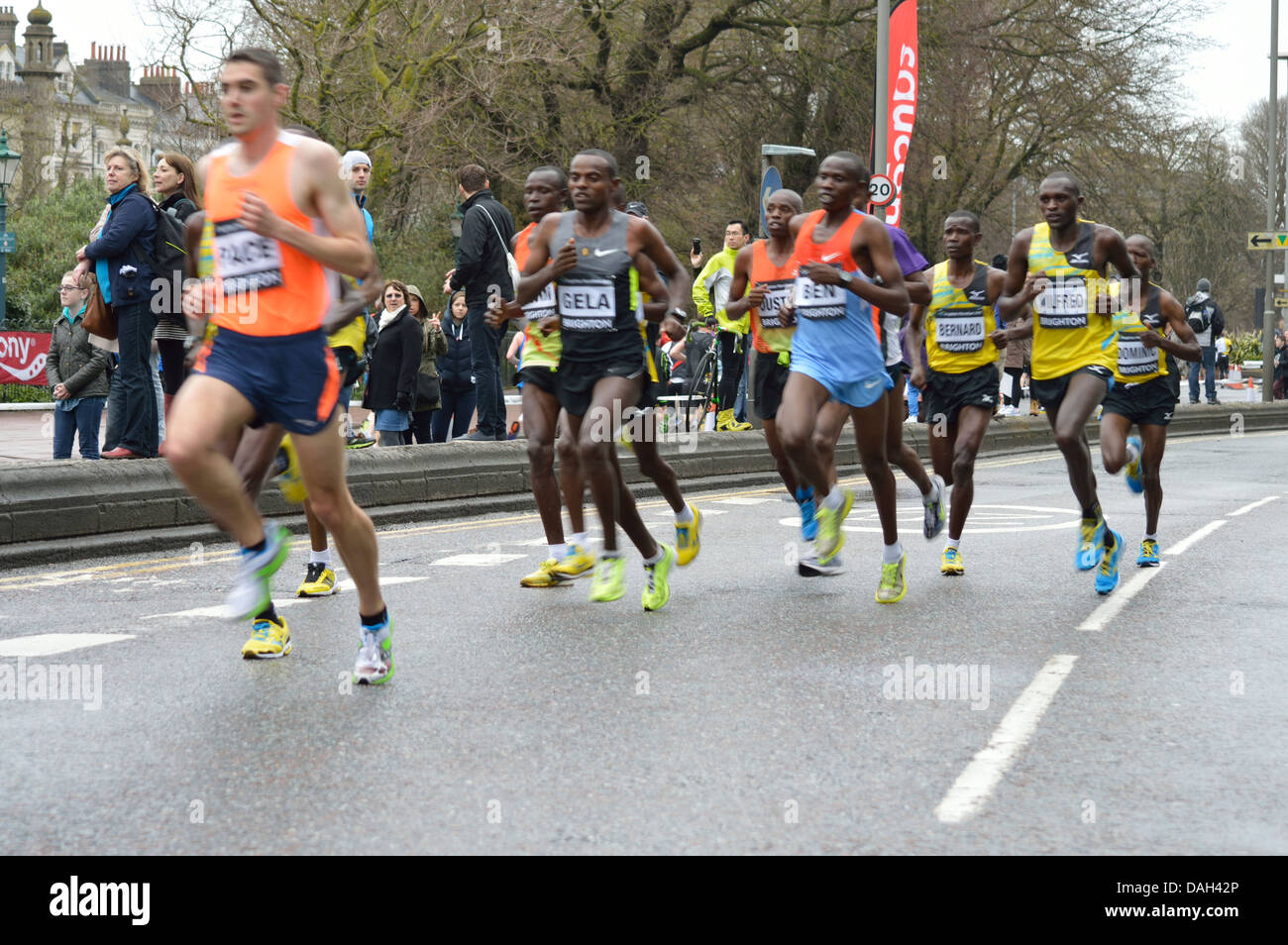 Brighton Marathon 2013 Stock Photo - Alamy