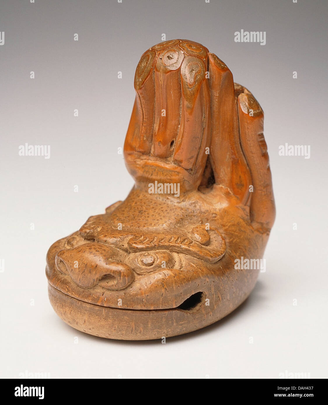 This Buddhist bell, made of bronze, is used in ritual ceremonies in ...