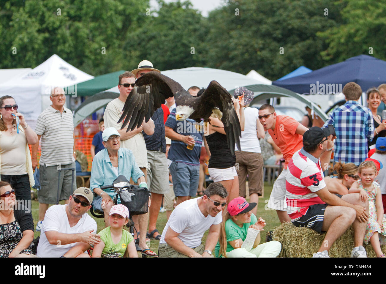 Chelsfield, UK, 13th July 2013, Crowds flock to Chelsfield Village Fair ...
