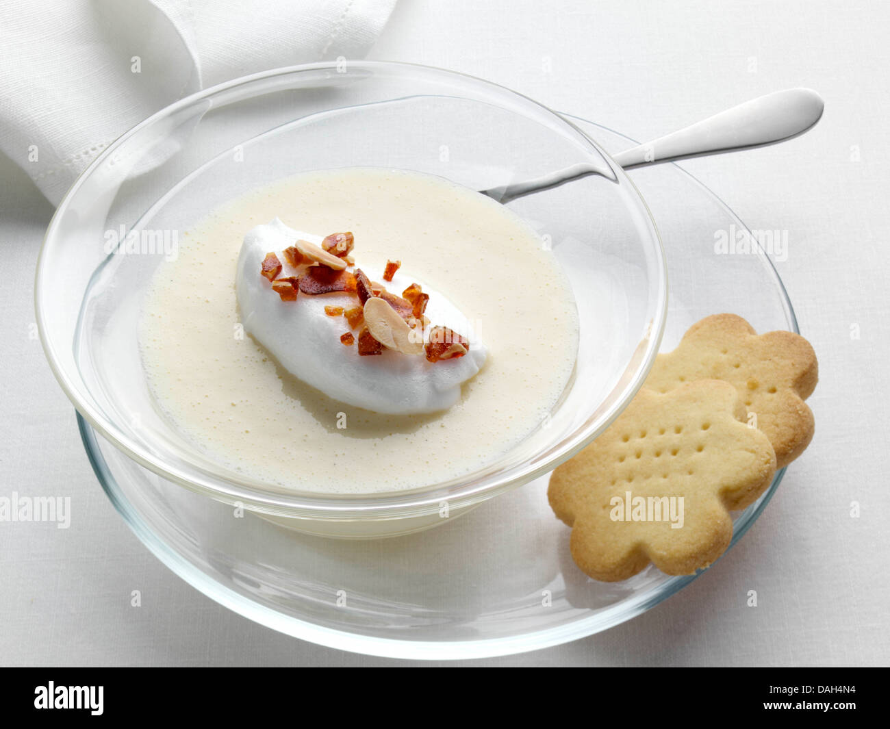 Floating islands dessert hi-res stock photography and images - Alamy