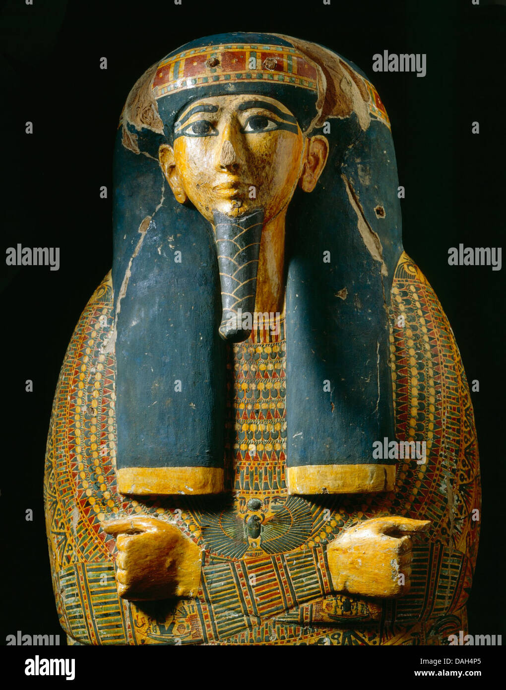 Coffin LACMA M.47.3a-c (13 of 24 Stock Photo - Alamy