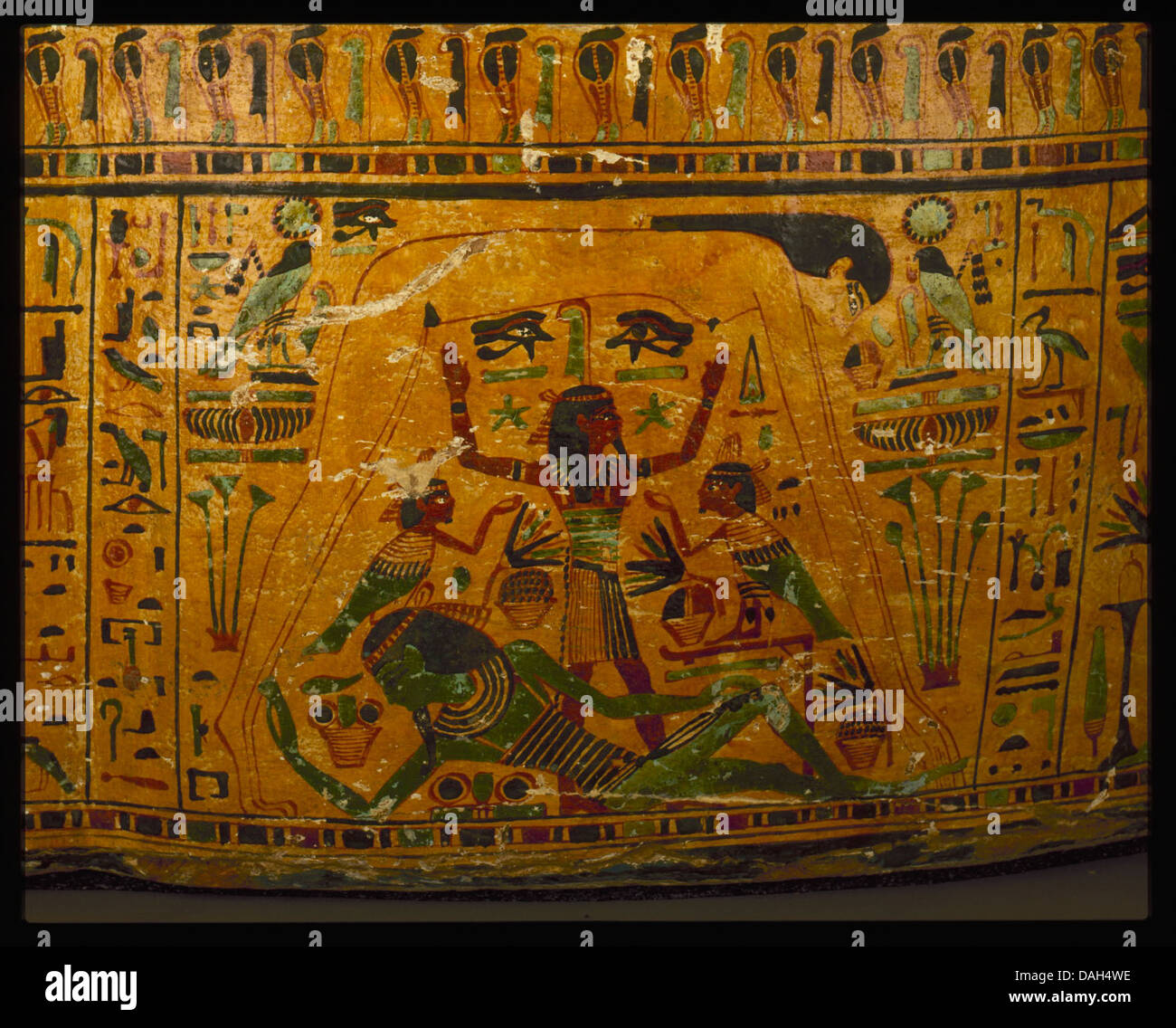 Coffin LACMA M.47.3a-c (2 of 24 Stock Photo - Alamy