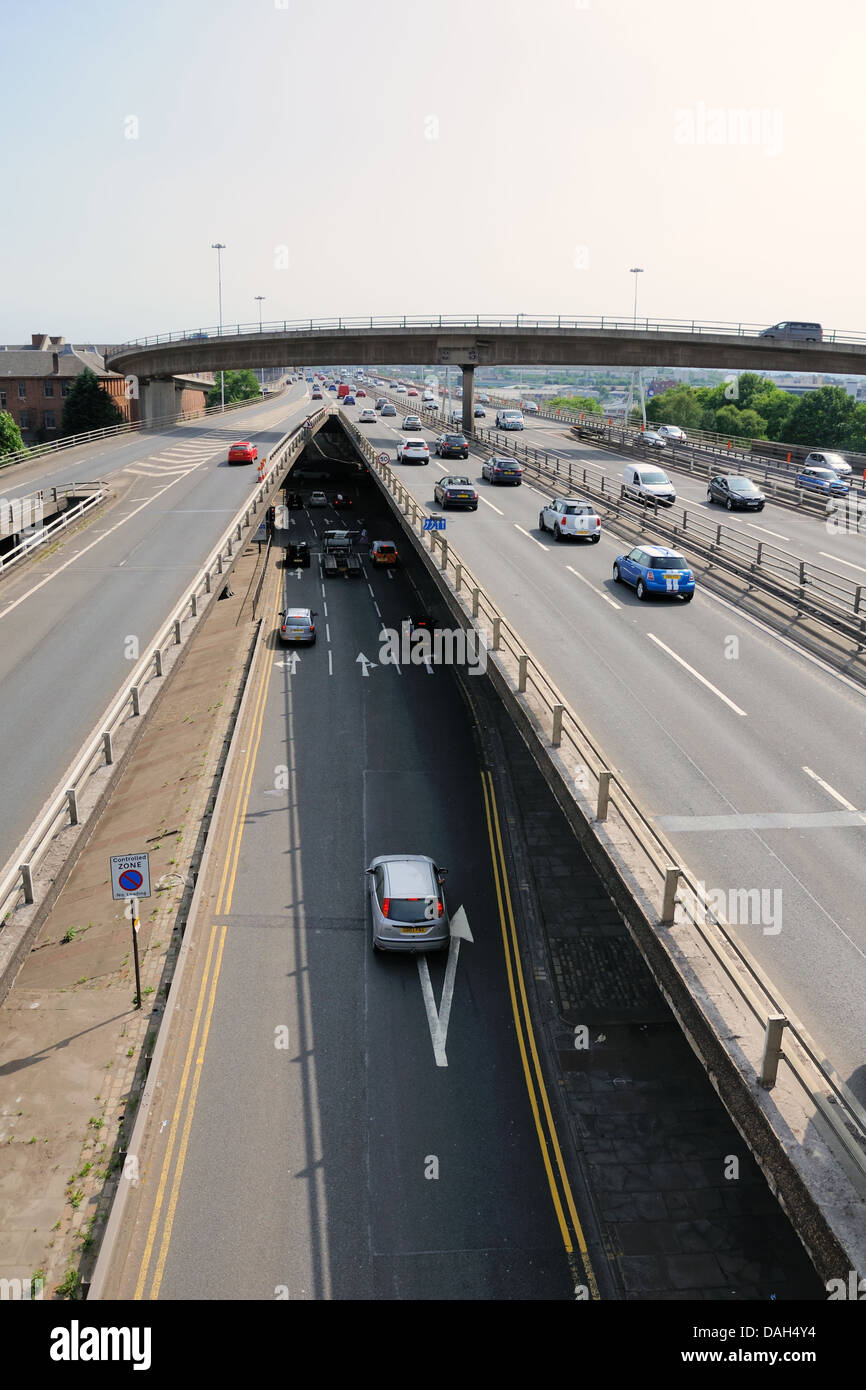 Glasgow kingston bridge hi-res stock photography and images - Alamy