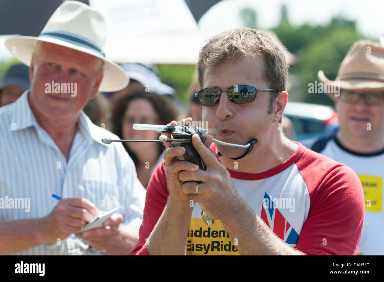 World pea shooting championships hi-res stock photography and images ...