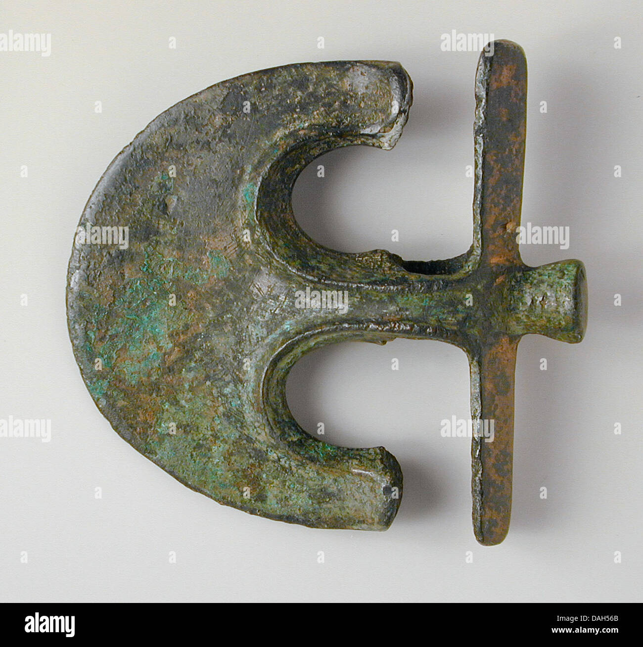 The crescentic axehead with anchor shape, from the Los Angeles County ...