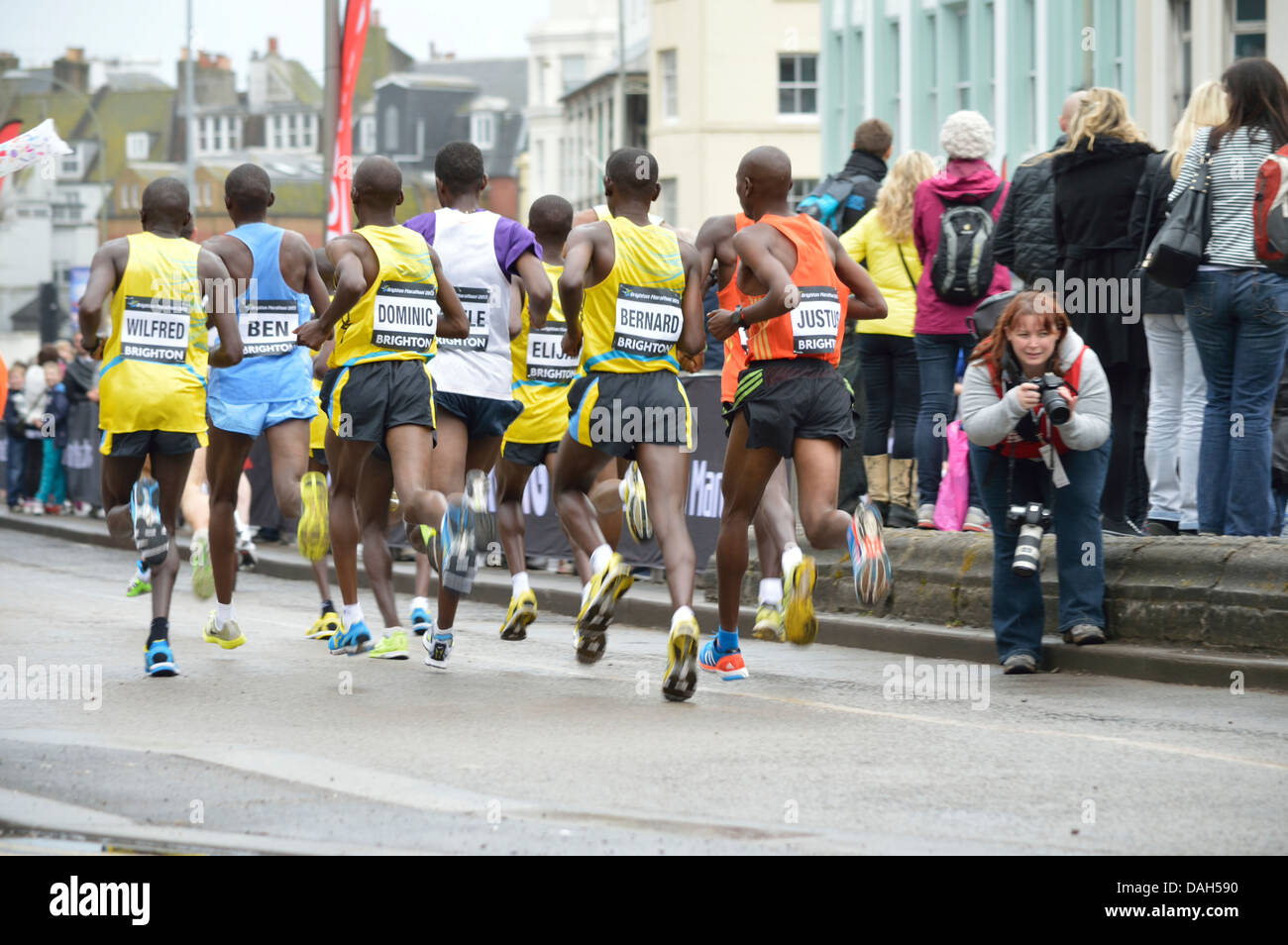 Brighton Marathon 2013 Stock Photo - Alamy