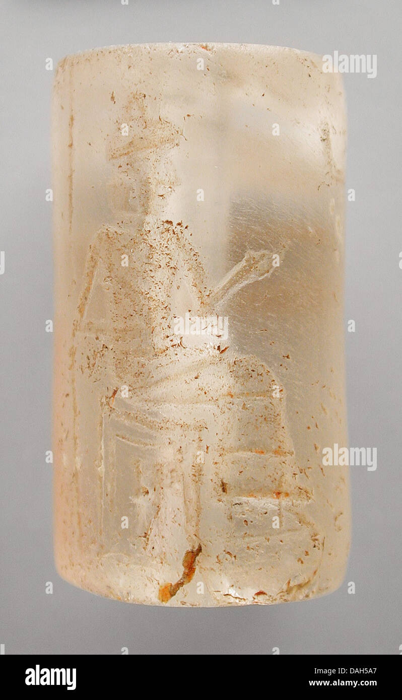 Mesopotamian cylinder seal hi-res stock photography and images - Alamy