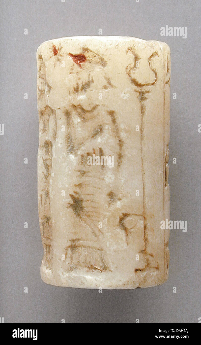 Mesopotamian cylinder seal hi-res stock photography and images - Alamy