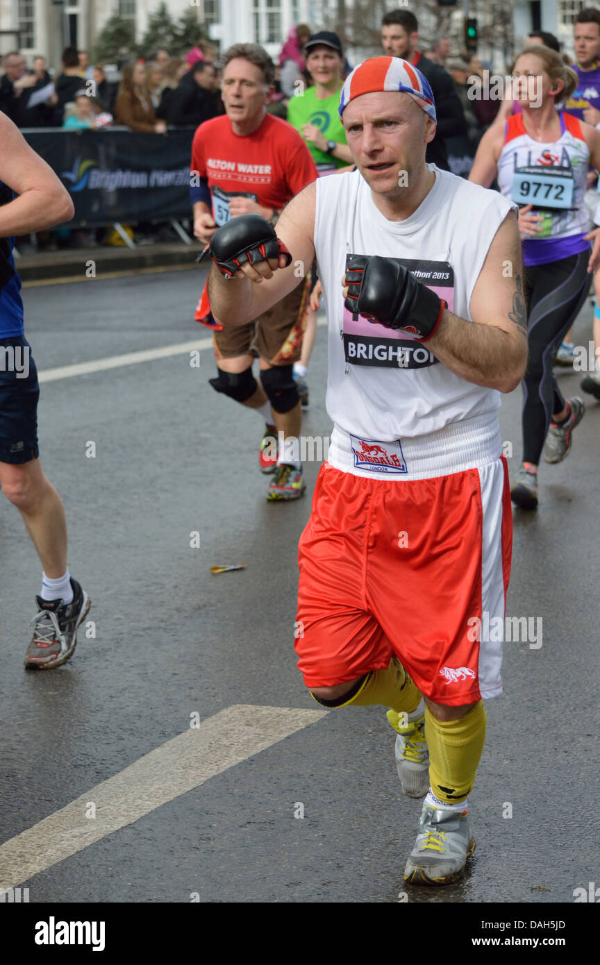 Brighton Marathon 2013 Stock Photo - Alamy