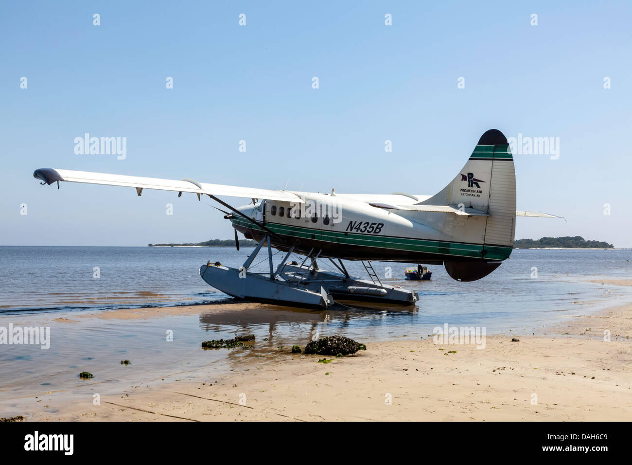 Airplane Side View Beach