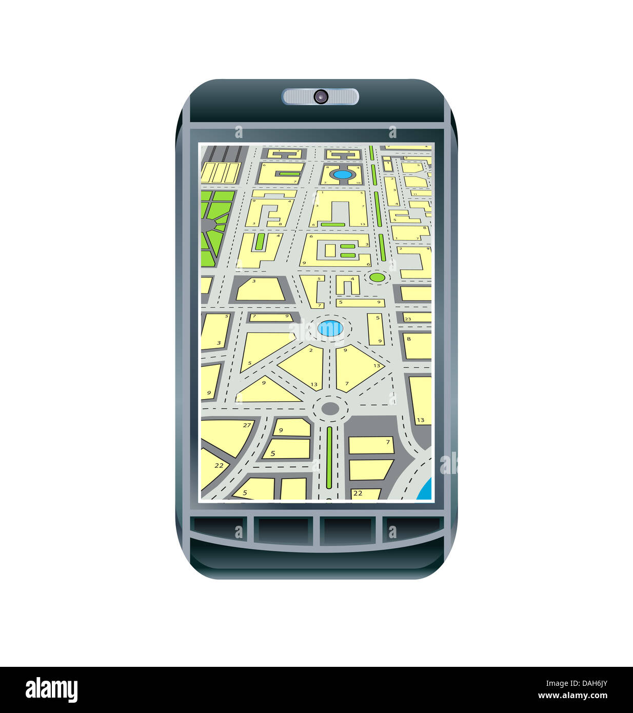 Mobile touch phone Stock Photo - Alamy