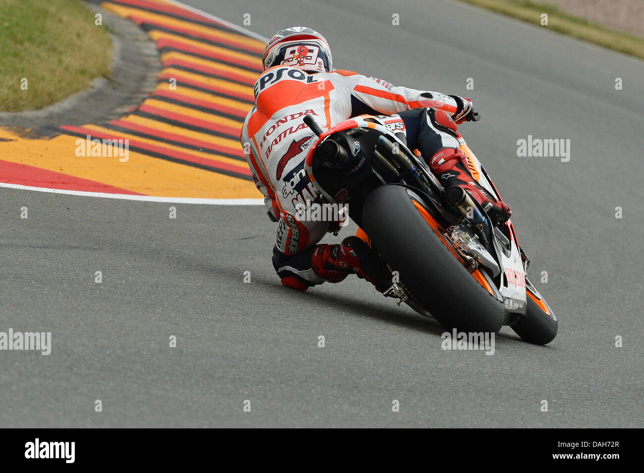 Oberlungwitz, Germany. 13th july 2013. Marc Marquez (Repsol Honda Team ...