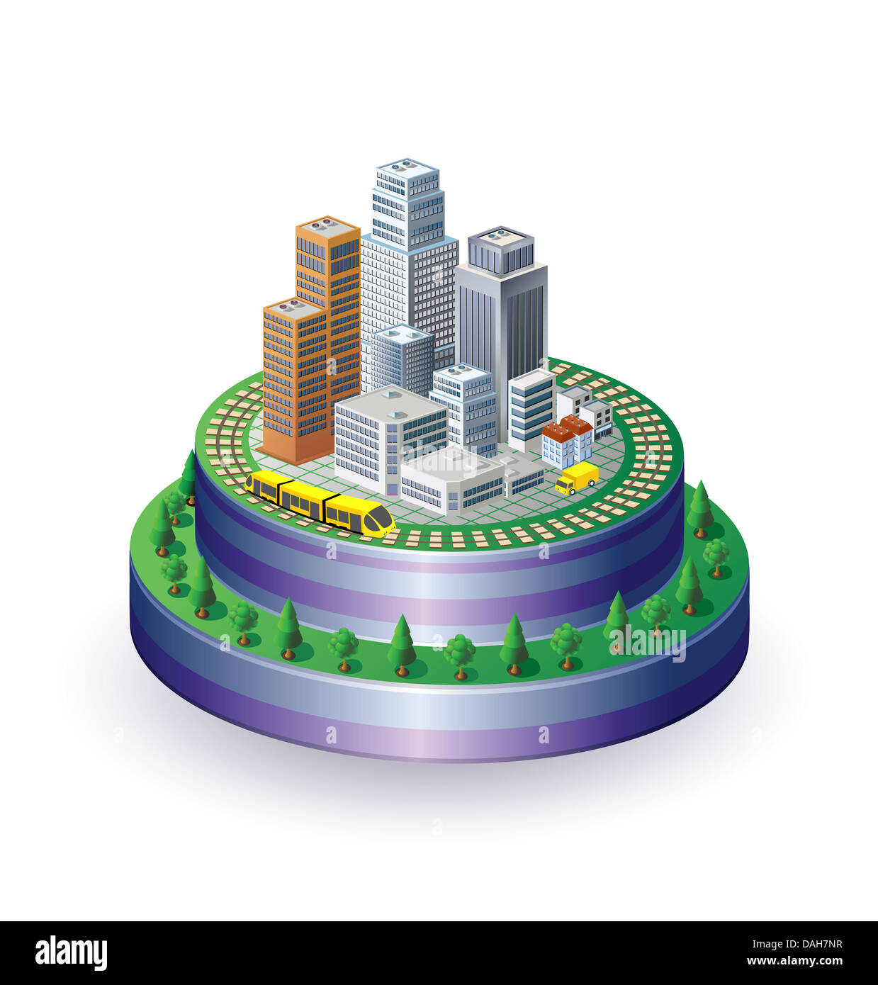 City base model hi-res stock photography and images - Alamy