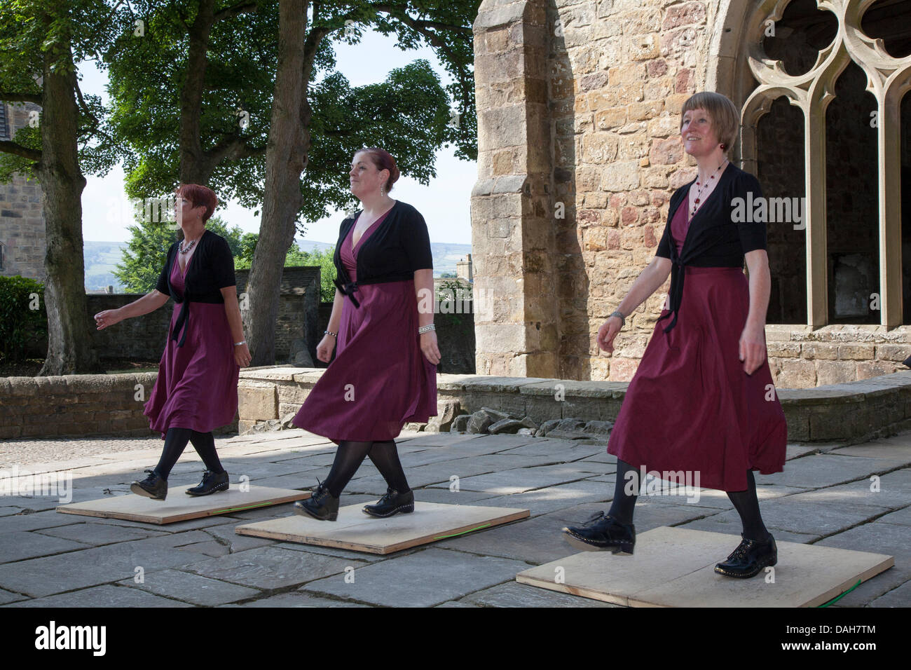"Pennyroyal" Step Clog dancers at the Clogfest festival exclusively for ...