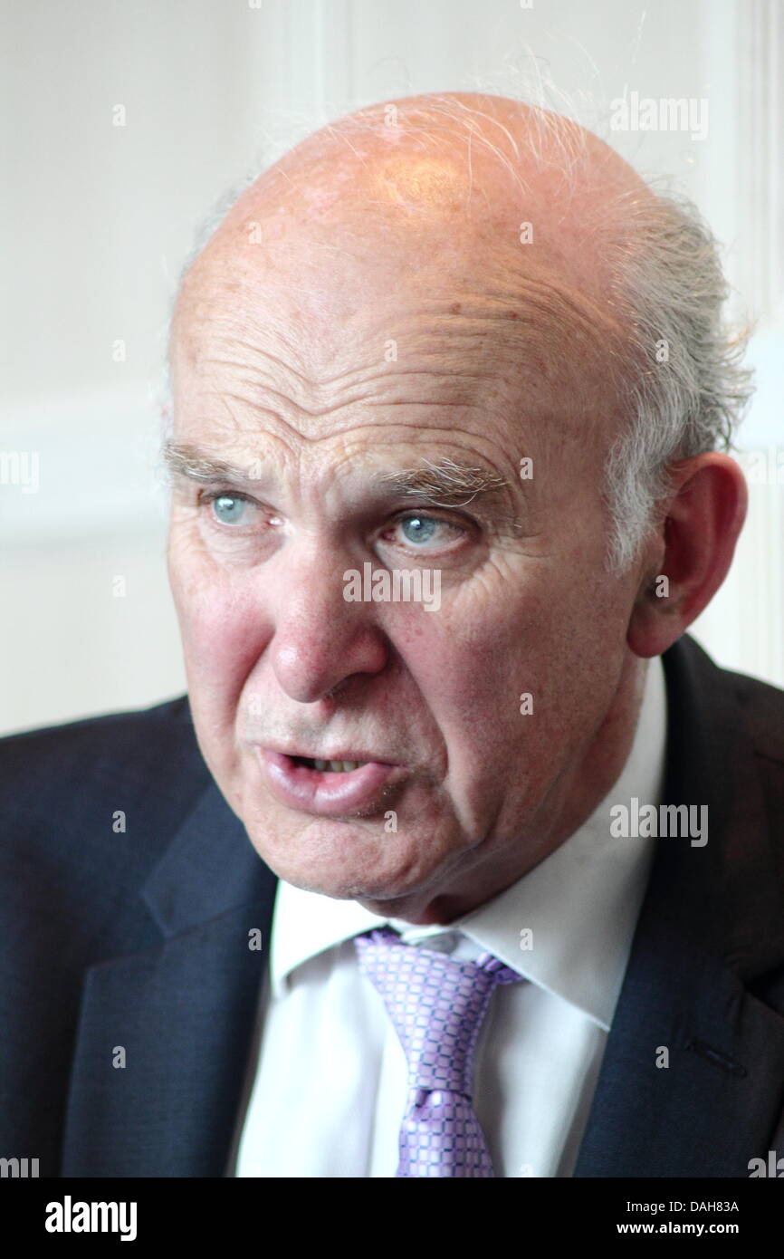 Innovation and skills secretary vince cable hi-res stock photography ...
