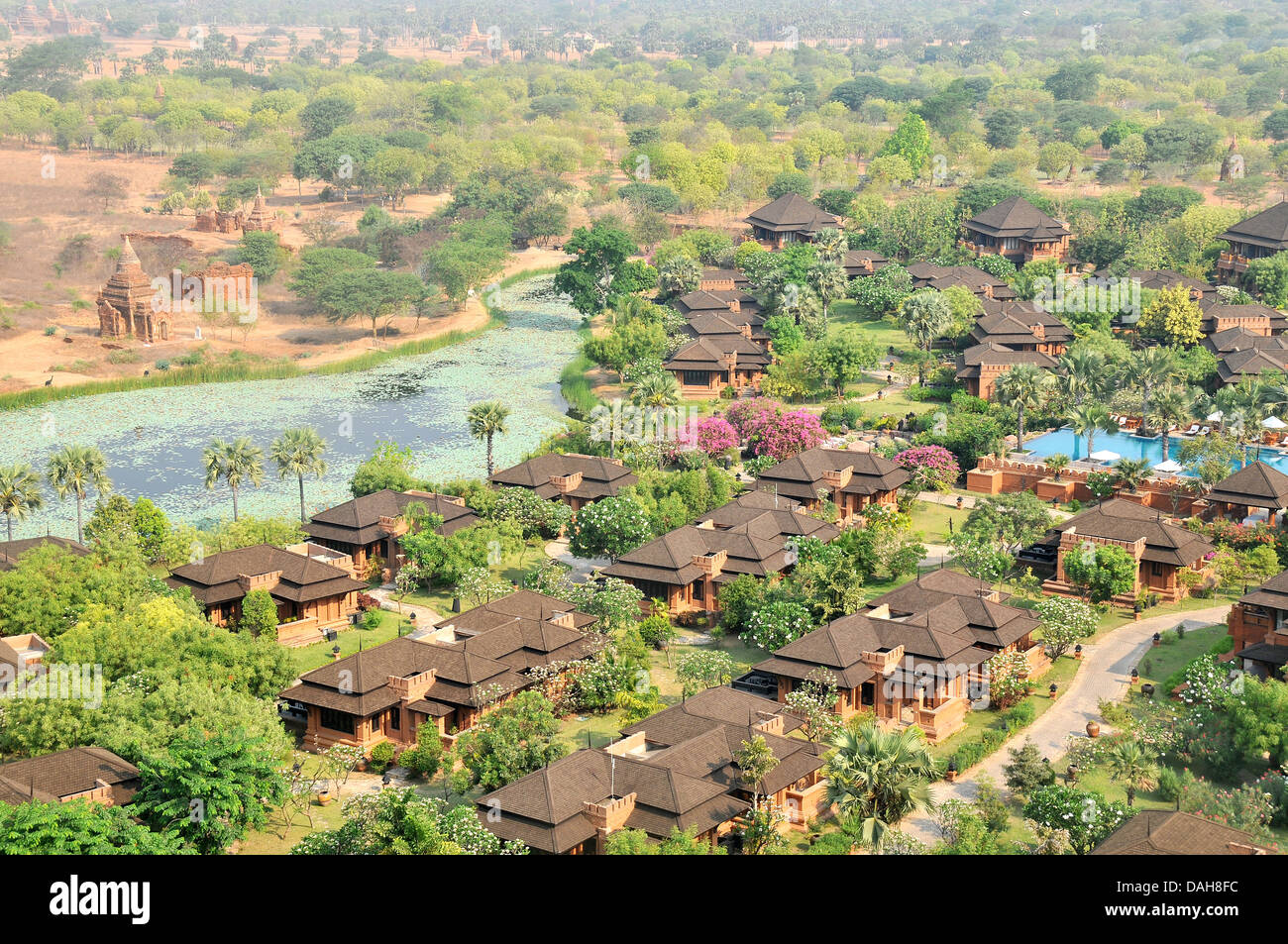 Aureum Palace Resort Bagan Myanmar Stock Photo - Alamy