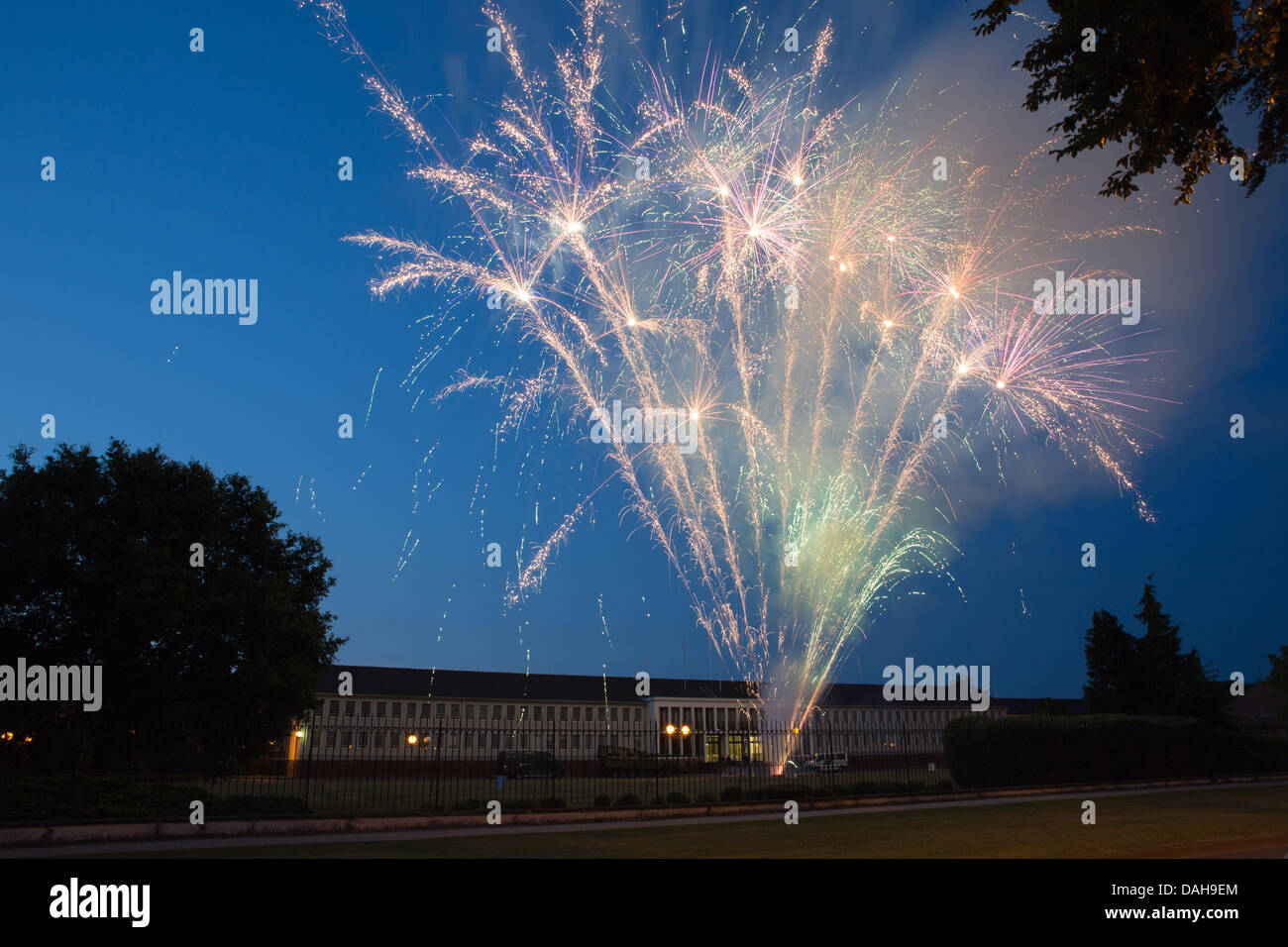 Fireworks over the Big House bring to a close celebrations marking the ...