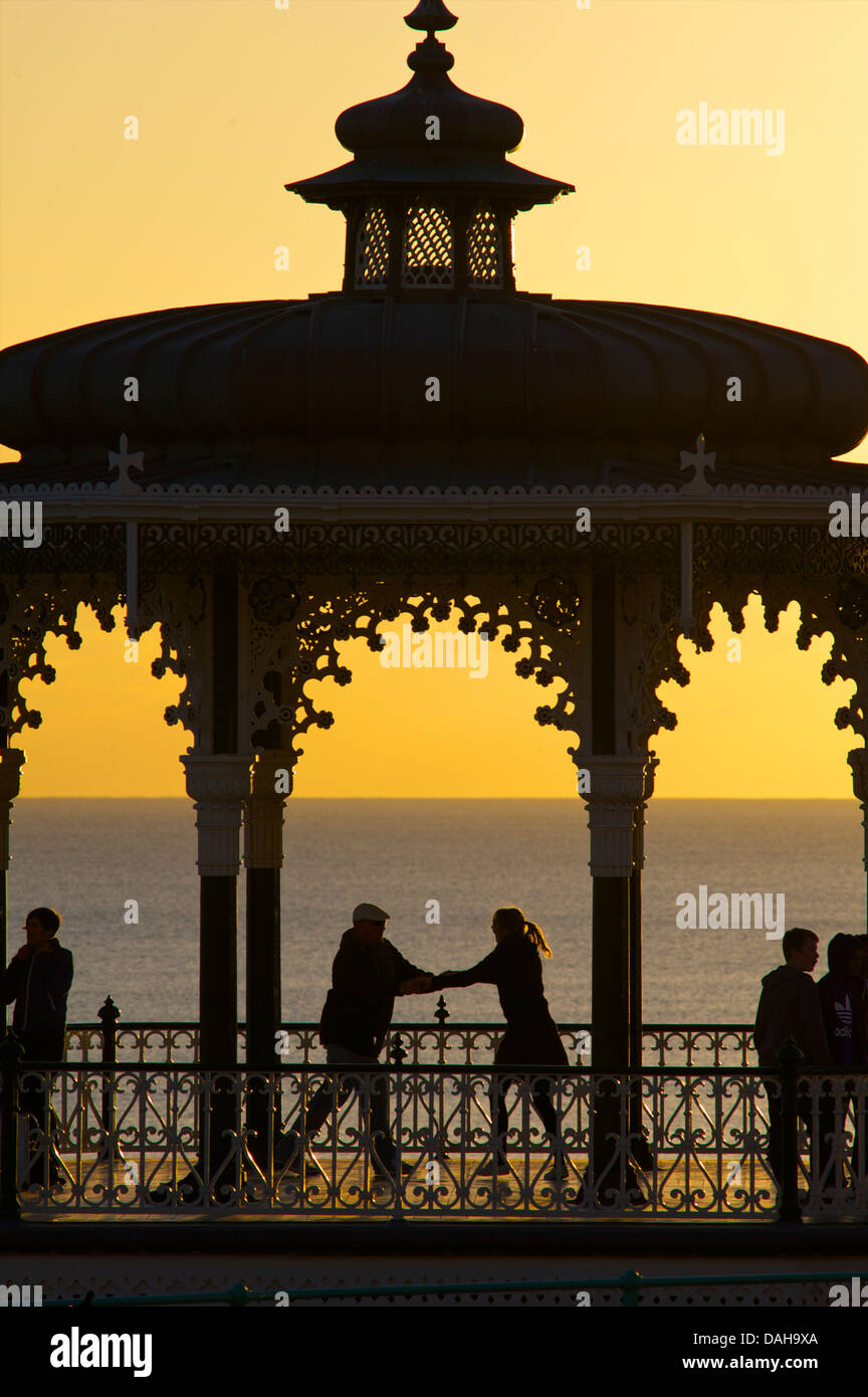 Victorian bandstand brighton hi-res stock photography and images - Alamy