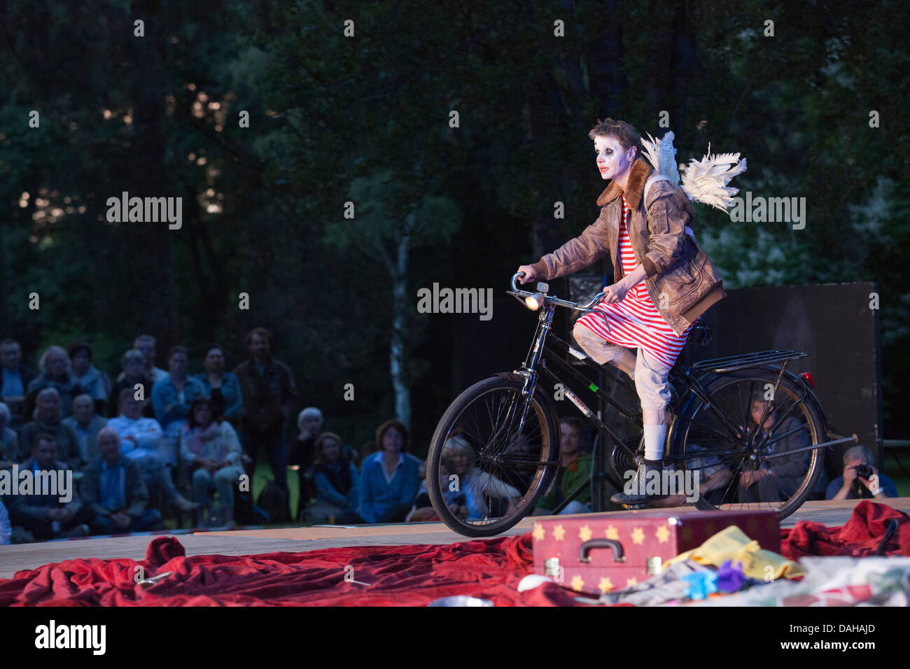Mülheim-Ruhr, Germany. 13th July, 2013. Pictured: actress Maria Neumann ...