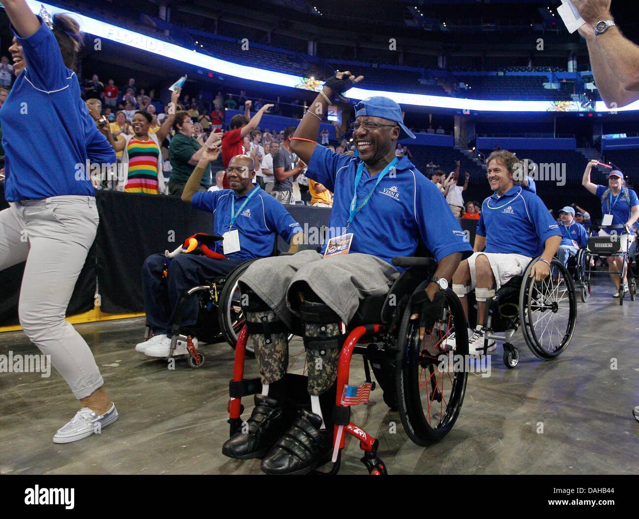 Tampa, Florida, USA. 13th July, 2013. DANIEL WALLACE | Times.The crowd ...