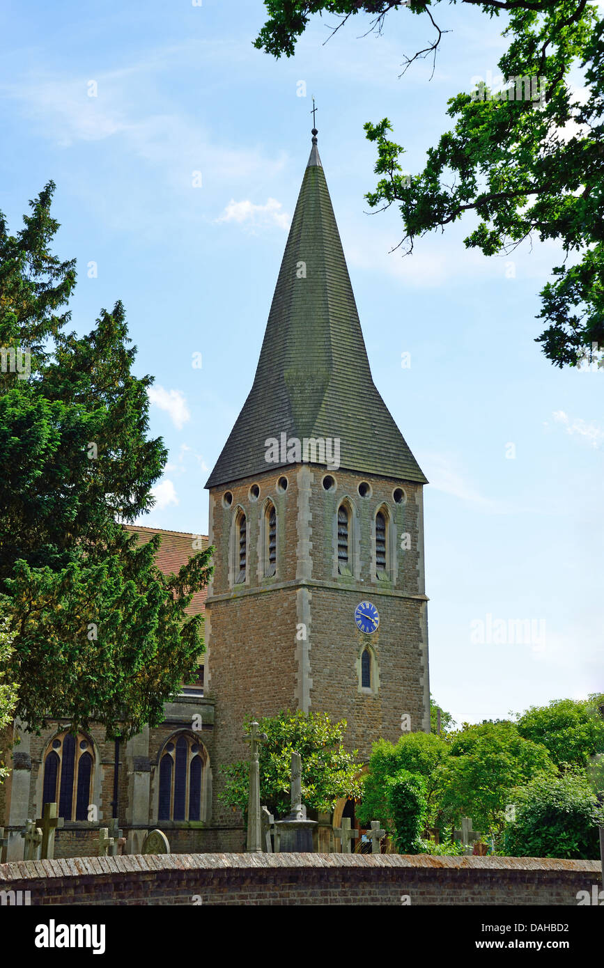 St Peter's Church, Burnham Road, Hersham, Surrey, England, United ...