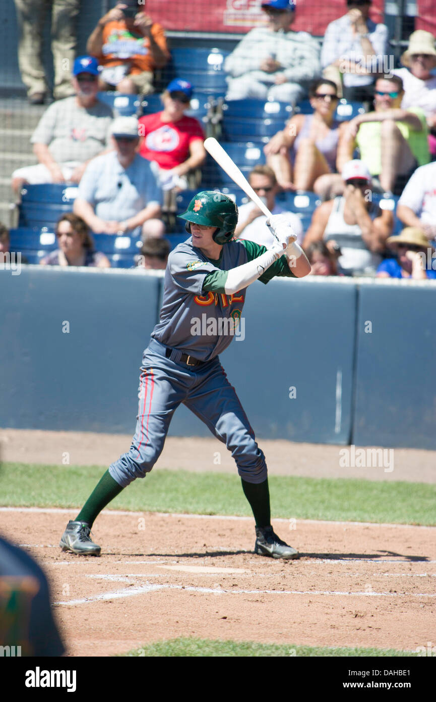 Vancouver, Canada. 12th July, 2013. Trevor Gretsky # 9 (Son of Wayne ...