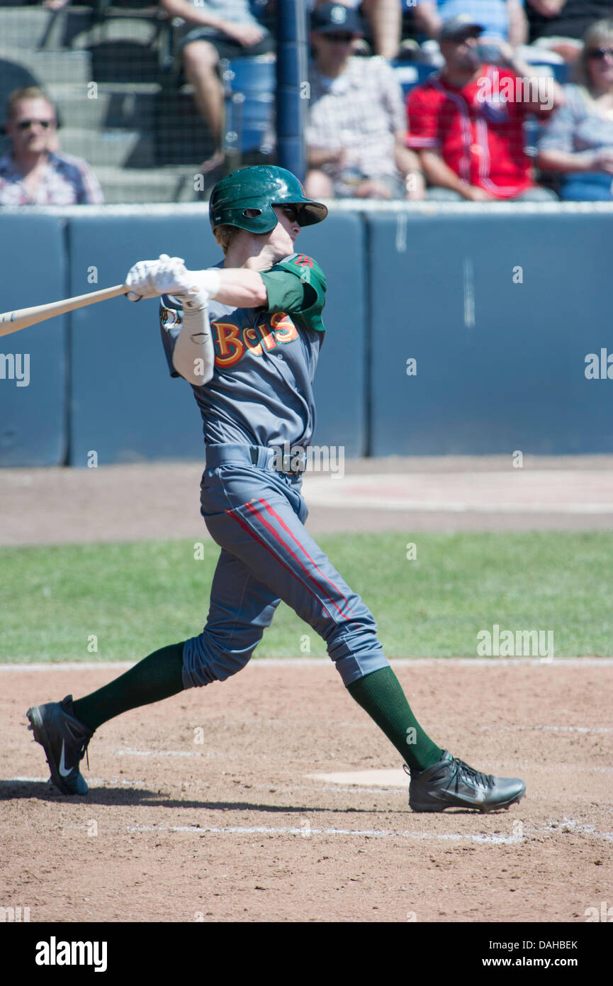 Vancouver, Canada. 12th July, 2013. Trevor Gretsky # 9 (Son of Wayne ...