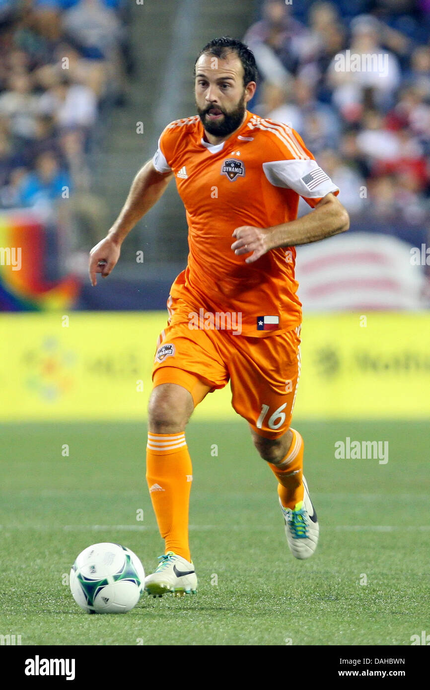 Foxborough, Massachusetts, USA. 13th July, 2013. Houston Dynamo ...