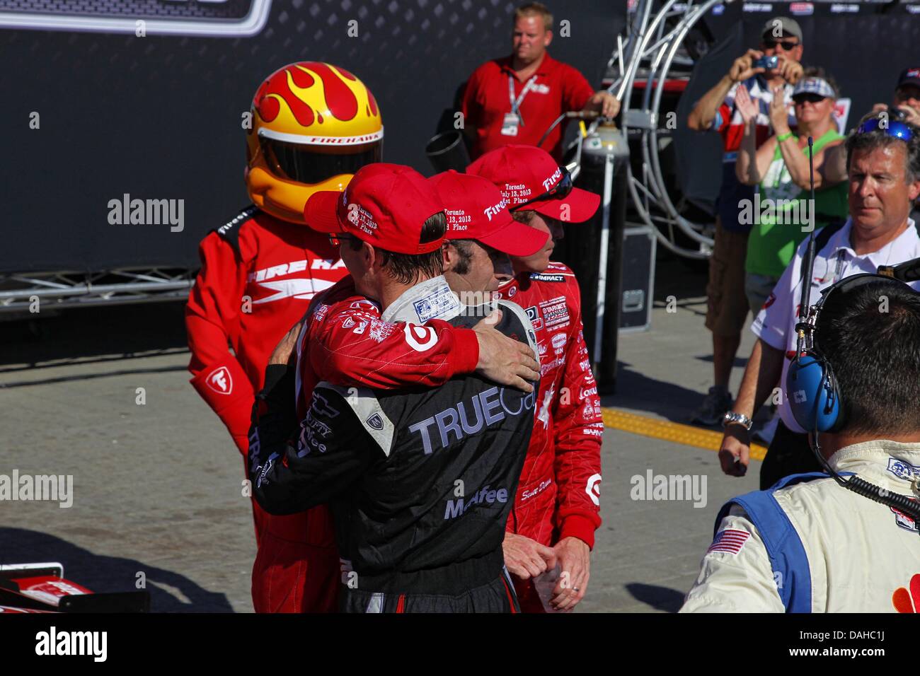 July 13, 2013 - Toronto, Ontario, Canada - IZOD Indycar Series, Honda ...