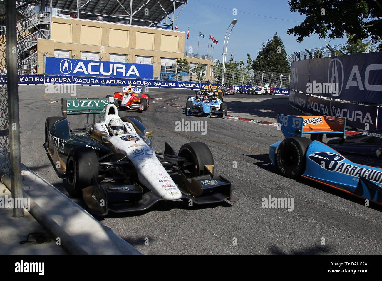 July 13, 2013 - Toronto, Ontario, Canada - IZOD Indycar Series, Honda ...
