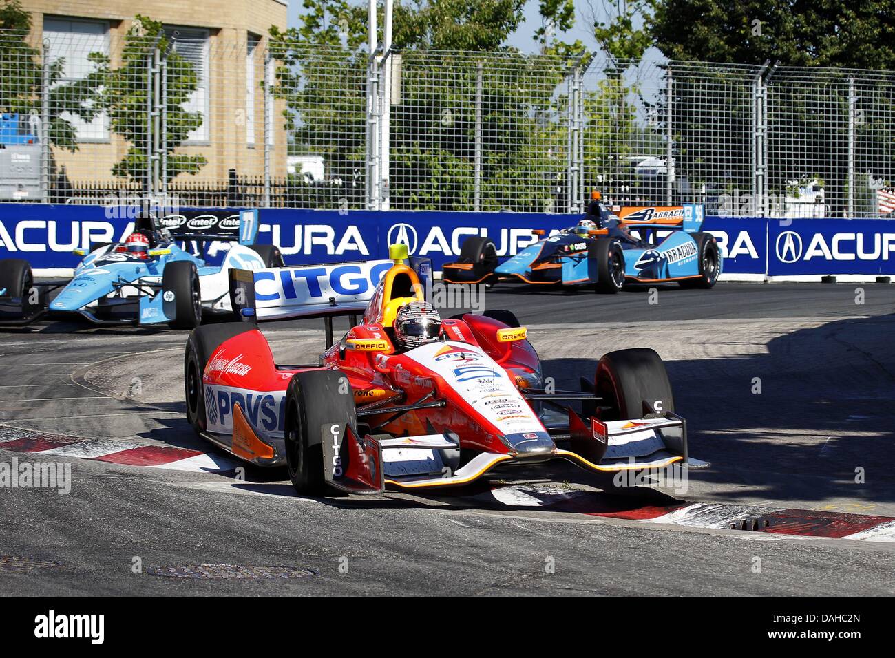 July 13, 2013 - Toronto, Ontario, Canada - IZOD Indycar Series, Honda ...