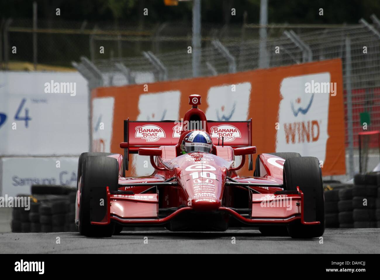 Toronto, Ontario, Canada. 12th July, 2013. IZOD Indycar Series, Honda ...