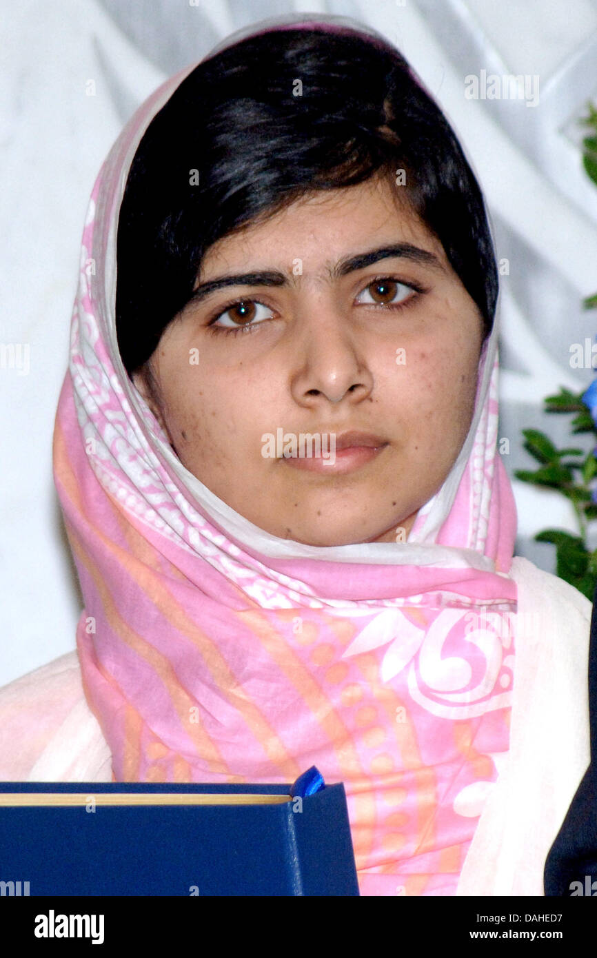 New York Usa 12th July 2013 Malala Yousafzai The 16 Year Old