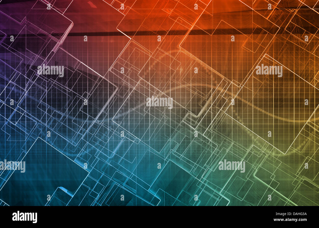 Digital Communication on the Internet with Data Stock Photo - Alamy