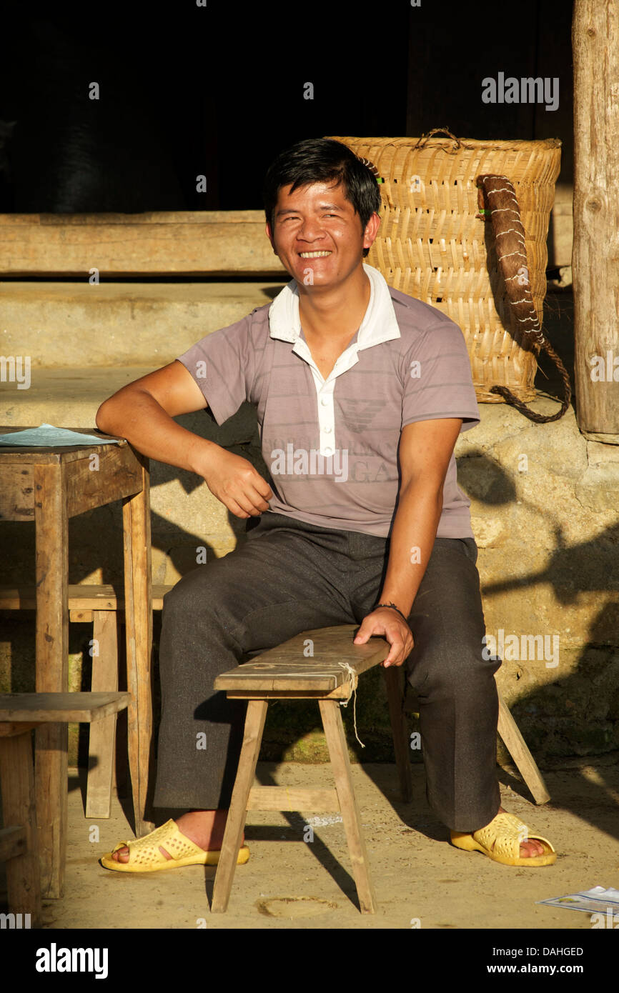 Happy lao man hi-res stock photography and images - Alamy