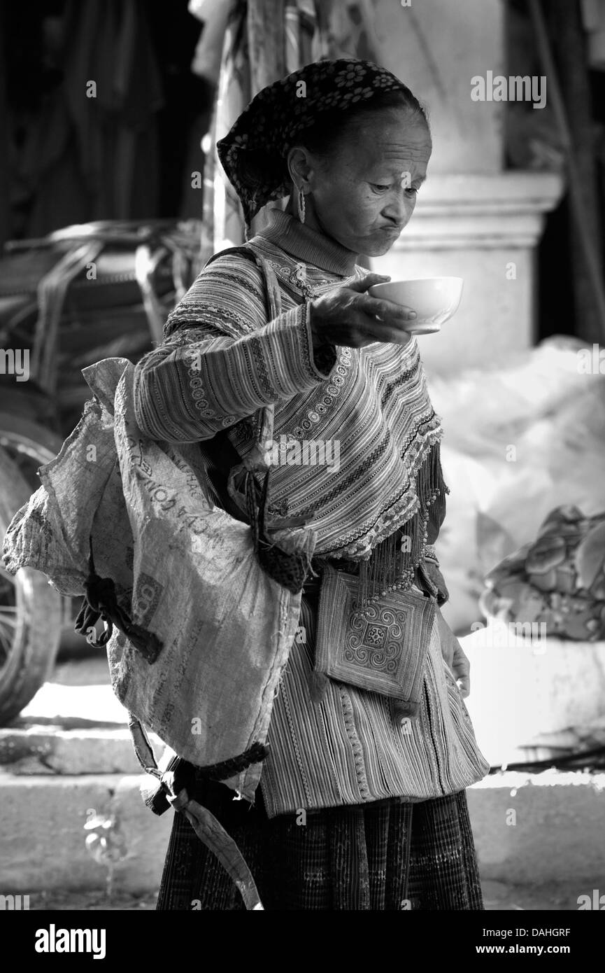 Traditional vietnamese soup in Black and White Stock Photos & Images ...