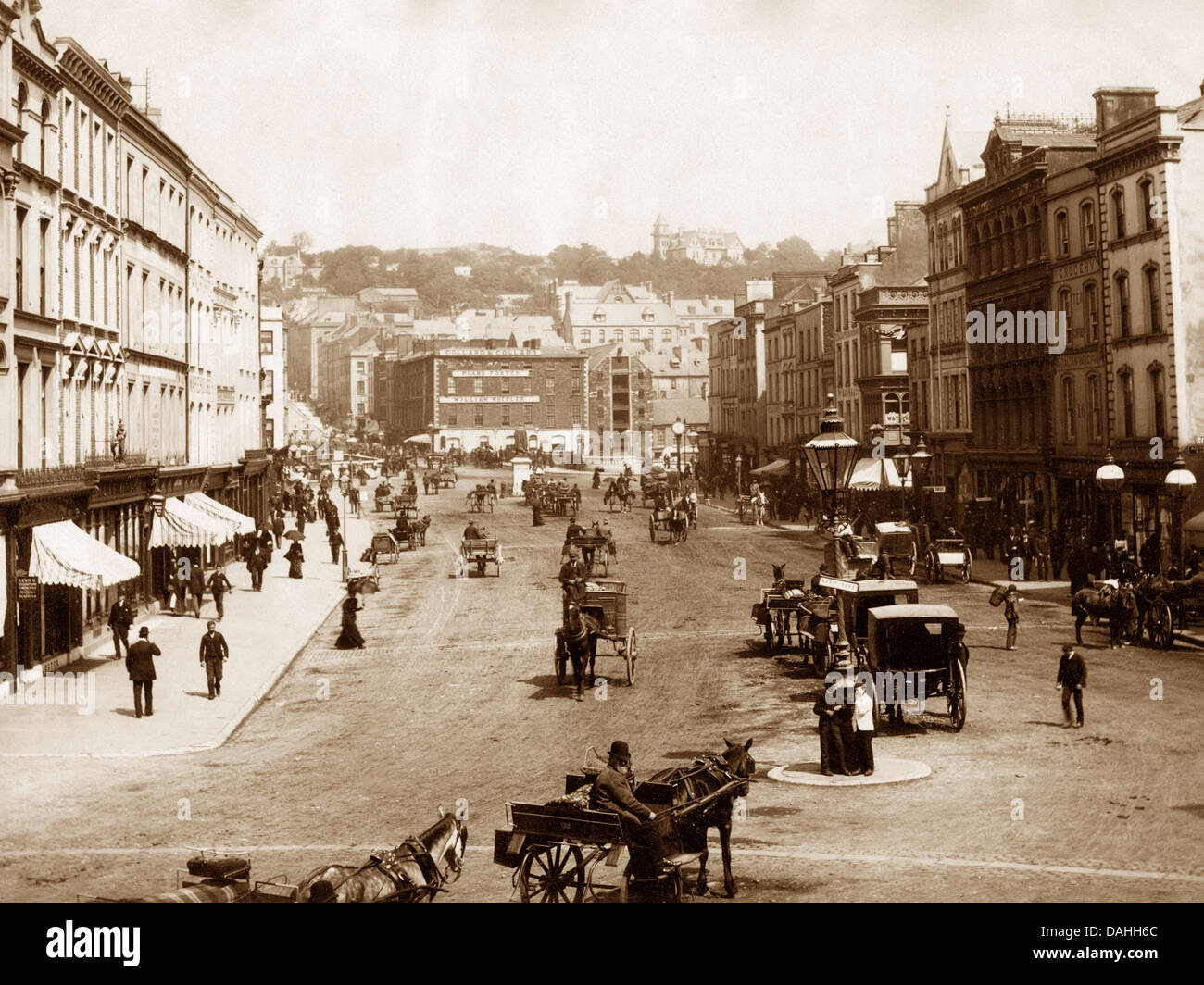 Cork Patrick Street early 1900s Stock Photo - Alamy