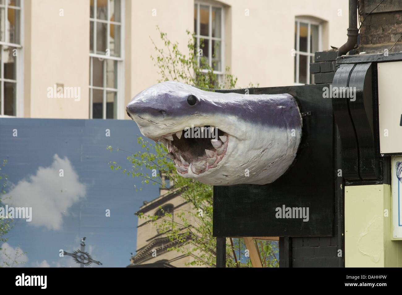 Projecting from building hi-res stock photography and images - Alamy