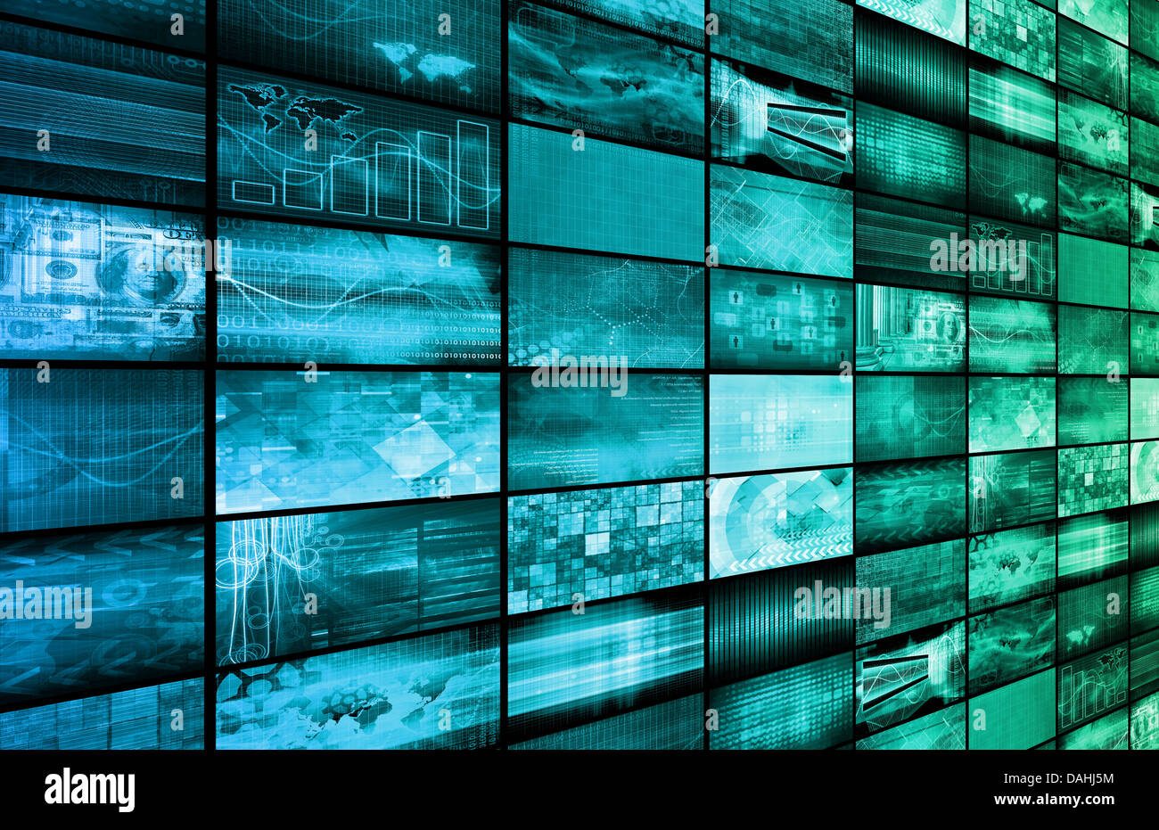 Latest Technology Around the World as Art Stock Photo - Alamy