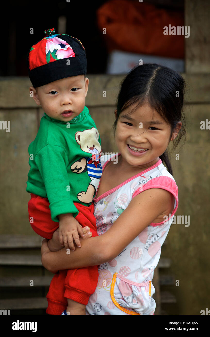 Sad Vietnamese Children
