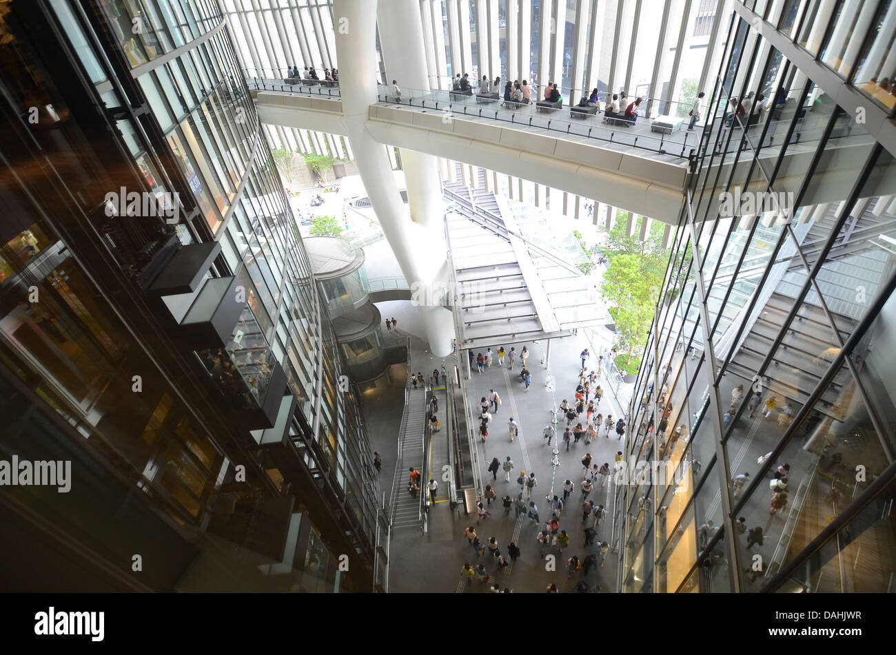 Grand Front shopping and entertainment complex in Umeda, Osaka, Japan ...