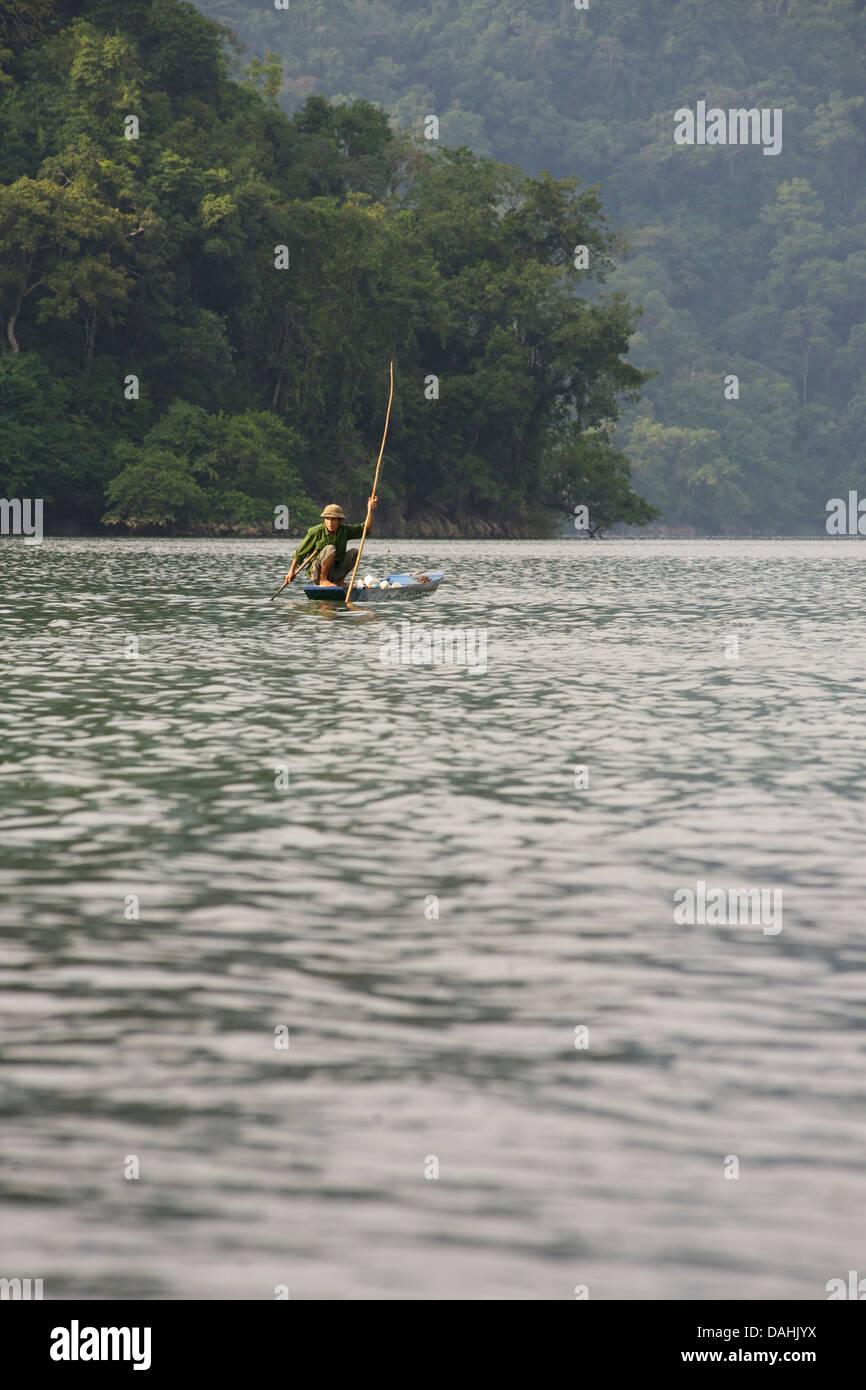 The largest natural lake in vietnam nam mau commune hi-res stock ...