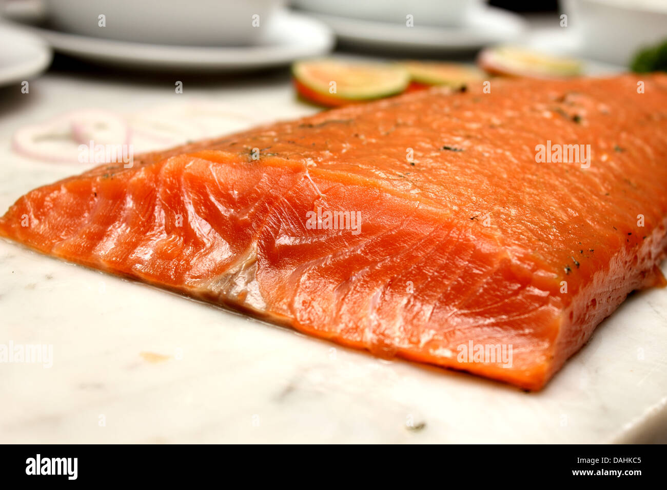 Salmon side on hi-res stock photography and images - Alamy