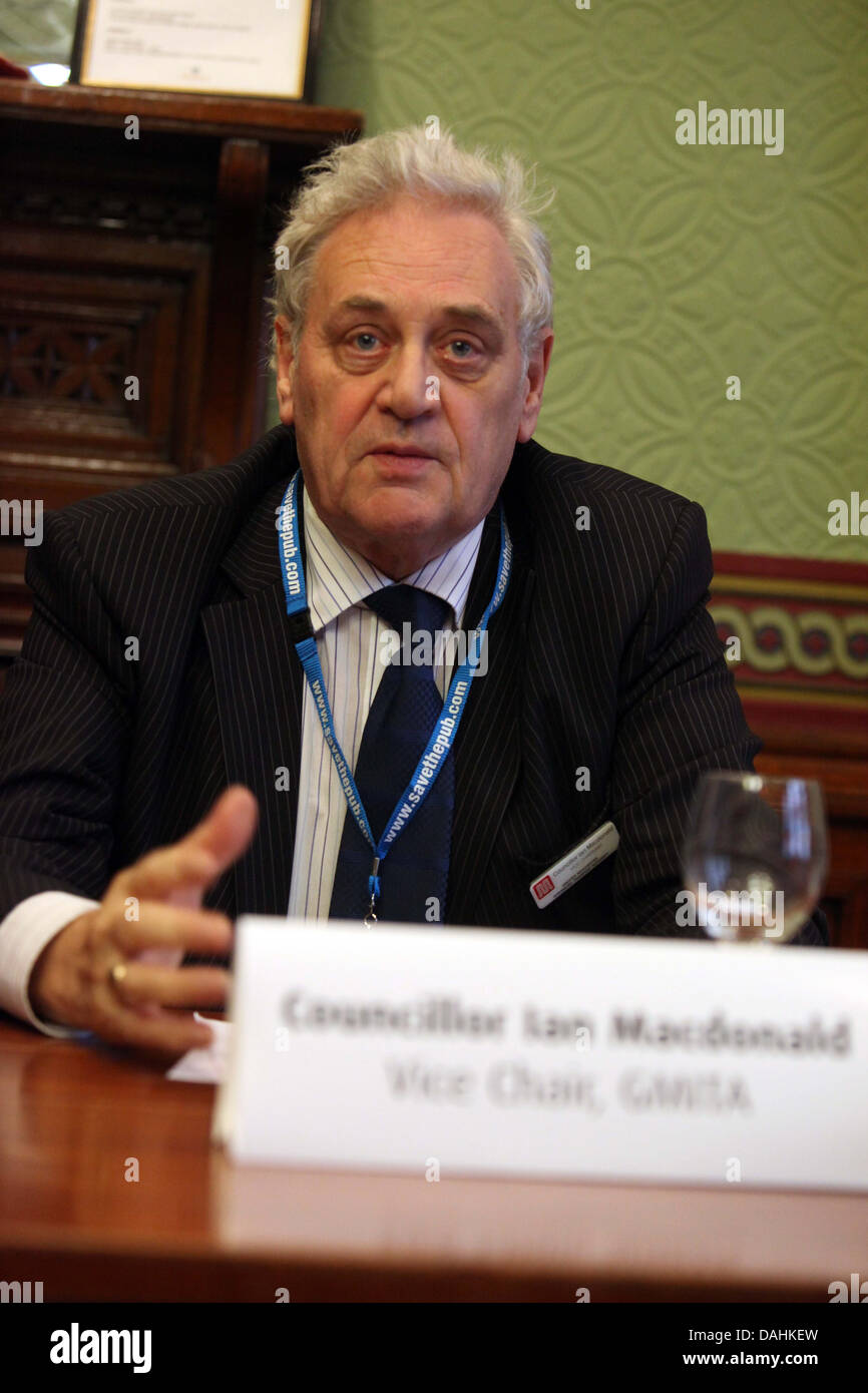 Cllr Ian Macdonald Stock Photo - Alamy