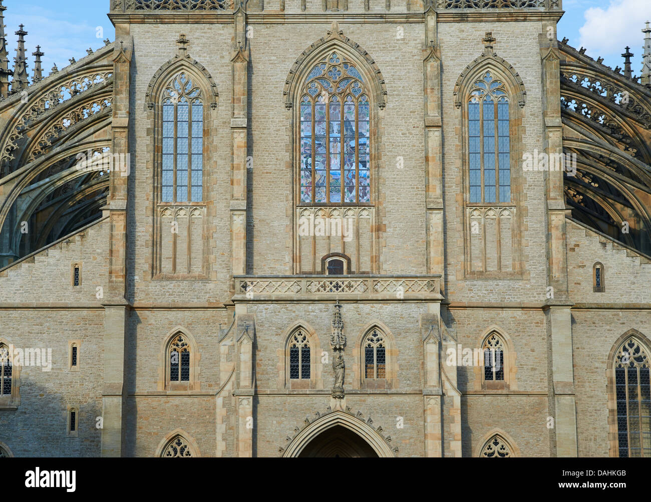 Cathedral of St. Barbora (St. Barbara's Church), Kutna Hora, Czech ...