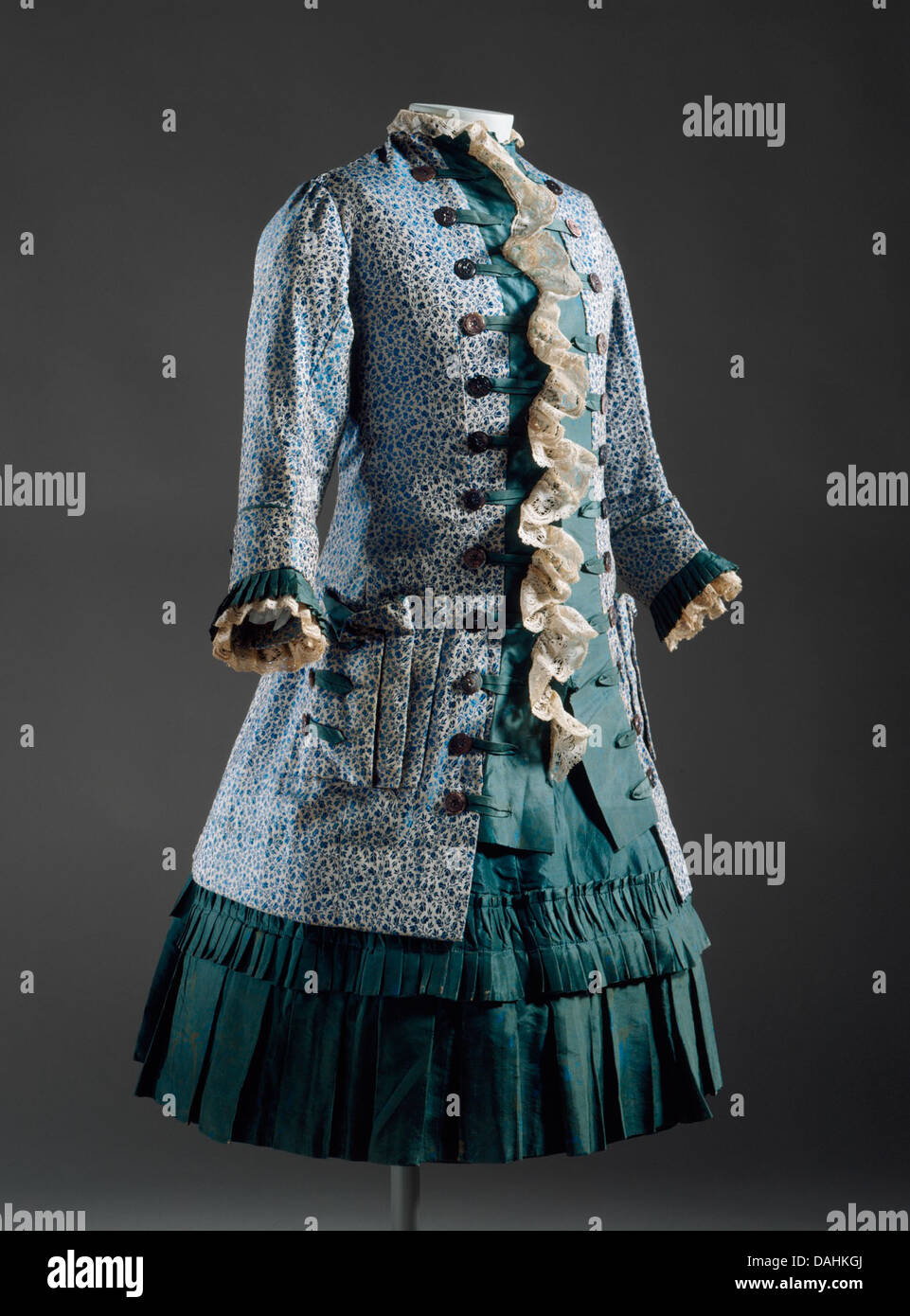 Girl's Two-piece Dress LACMA AC1999.46.32.1-.2 (2 of 2 Stock Photo - Alamy