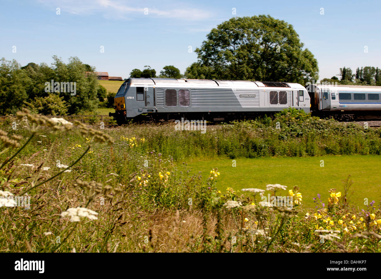 Chiltern Railways Mainline train Stock Photo - Alamy