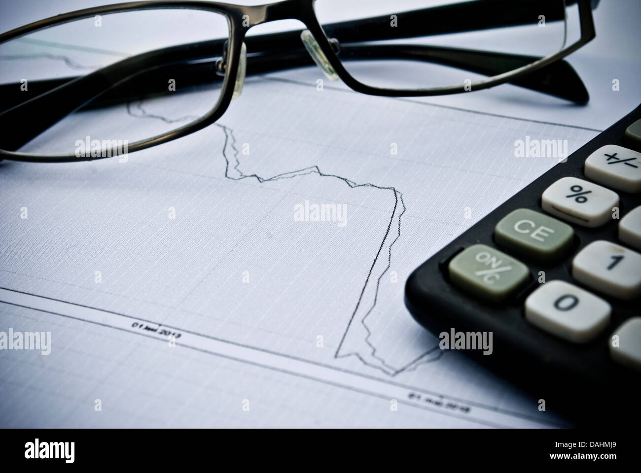 Chart Calculator Glasses As Financial Stock Analysis Concpet Stock Chart Calculator Glasses As Financial Stock Analysis Concpet Stock